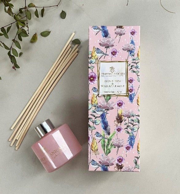 Irish Botanicals Peony Rose & Wild Apple Mint Diffuser – McGaugh’s Gardening Complex