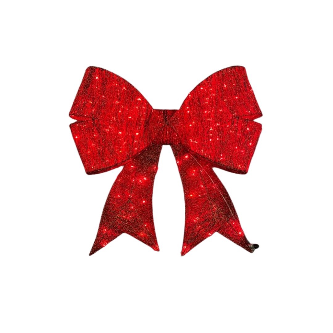 Christmas Red LED Bow Decoration – McGaugh’s Gardening Complex