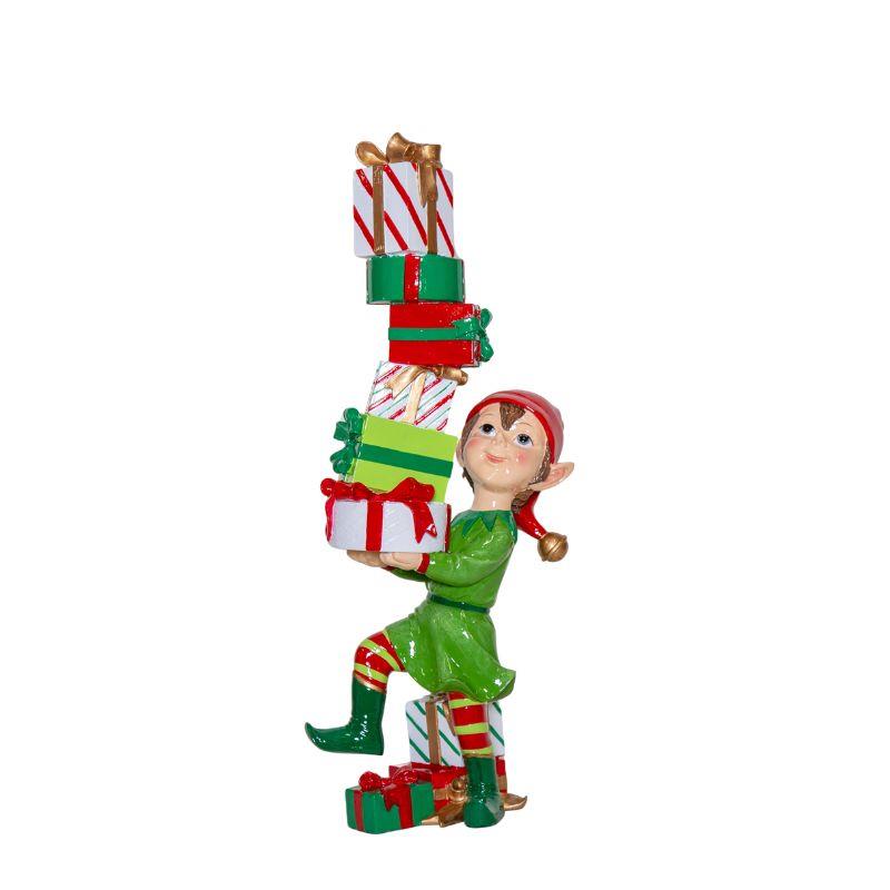 Elf with Present Stack 60cm – McGaugh’s Gardening Complex