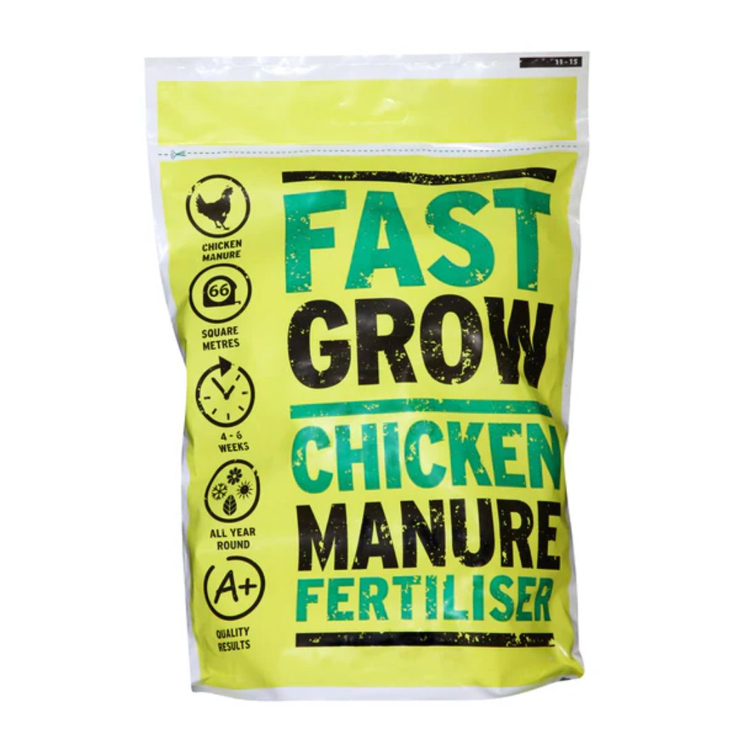 10Kg Fast Grow Chicken Manure – McGaugh’s Gardening Complex