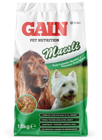 Gain Nutrition Muesli 15kg – McGaugh’s Gardening Complex
