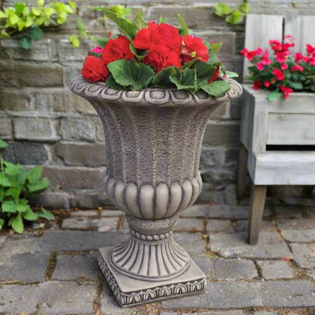 Kylemore Tall Concrete Planter – McGaugh’s Gardening Complex