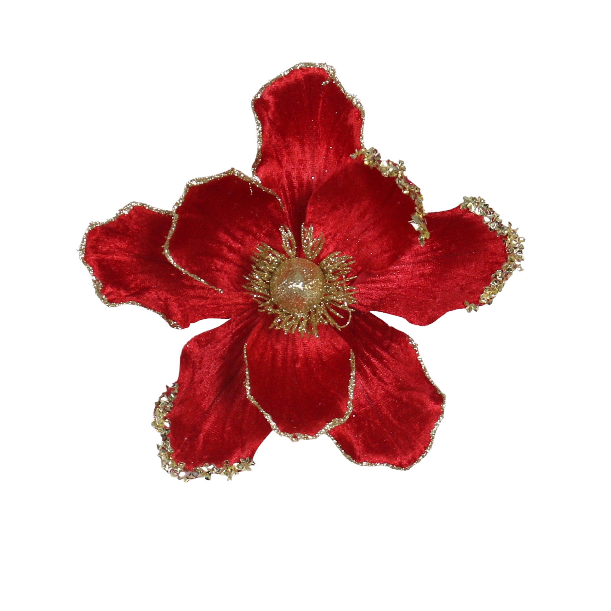 20cm Red / Gold Magnolia Pick – McGaugh’s Gardening Complex