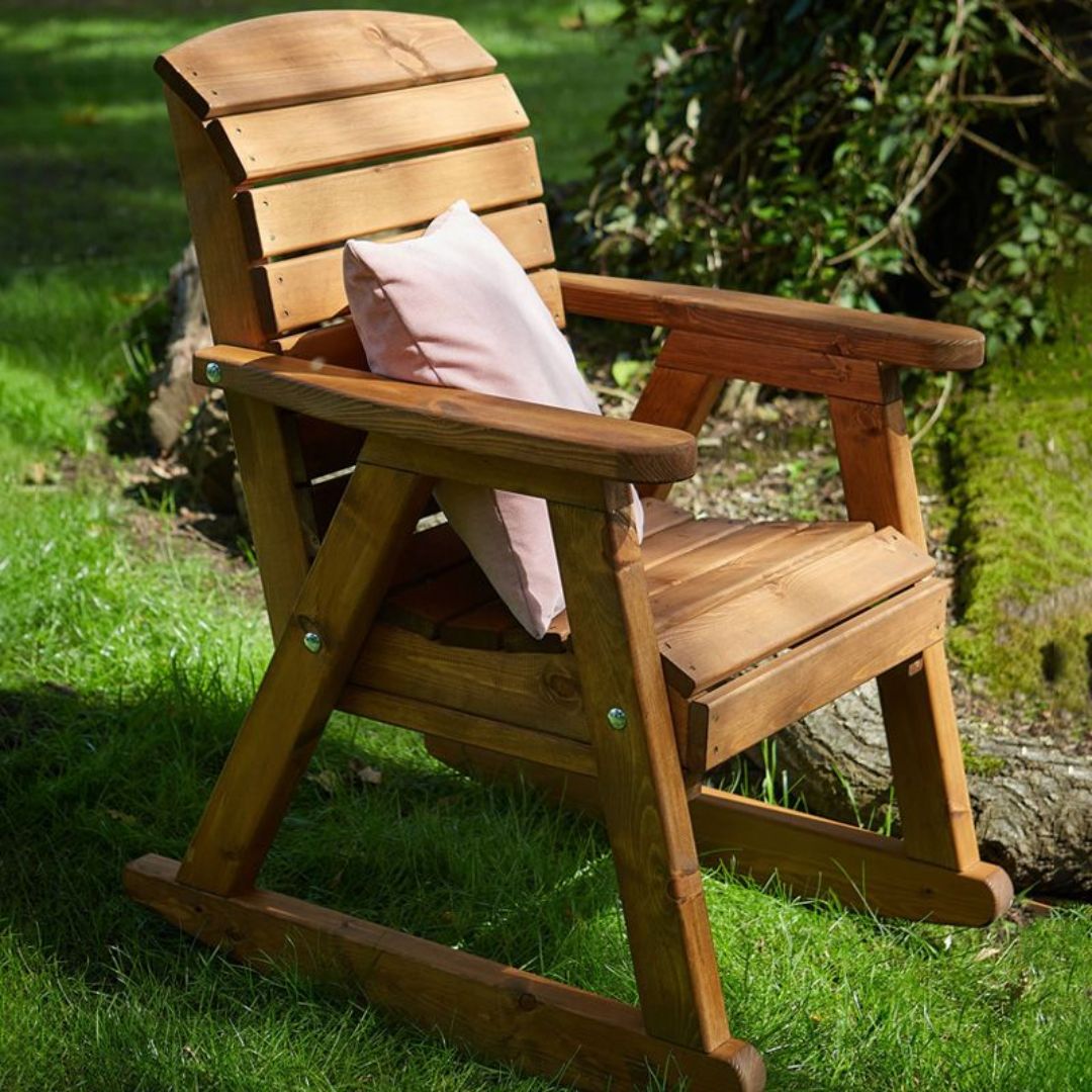 Richmond Wooden Rocking Chair – McGaugh’s Gardening Complex