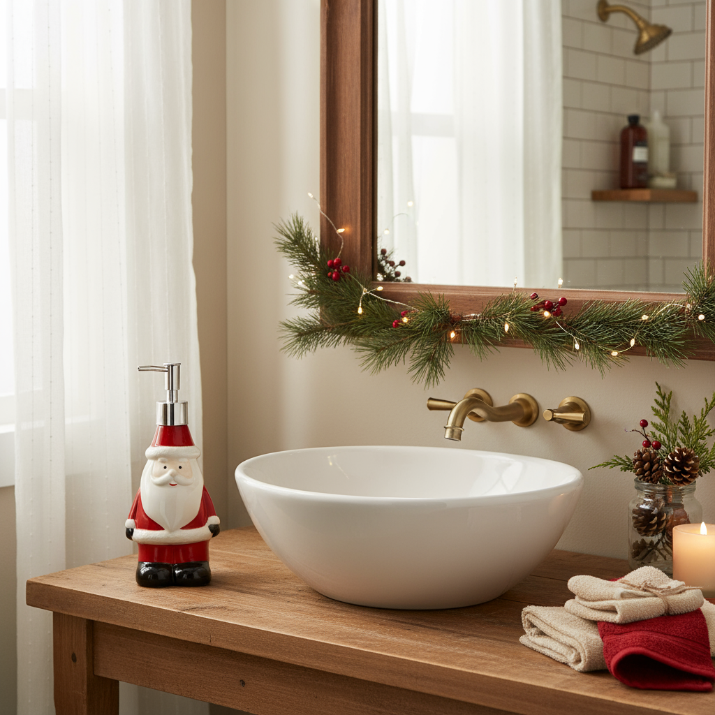 22cm Ceramic Santa Soap Dispenser – McGaugh’s Gardening Complex