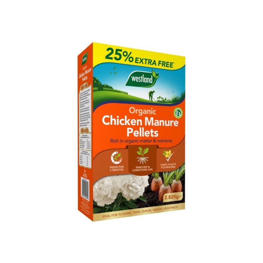 Organic Chicken Manure Pellets 2.25kg + 25% Extra Free – McGaugh’s ...