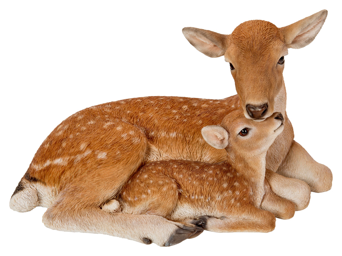 Vivid Arts Real Life Deer with Fawn – McGaugh’s Gardening Complex